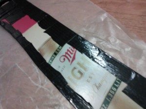 How to make a duct tape belt from cardboard