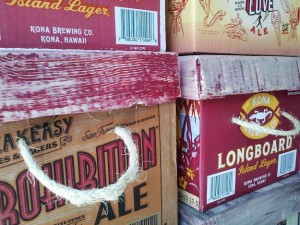DIY Storage Beer Box with Lid