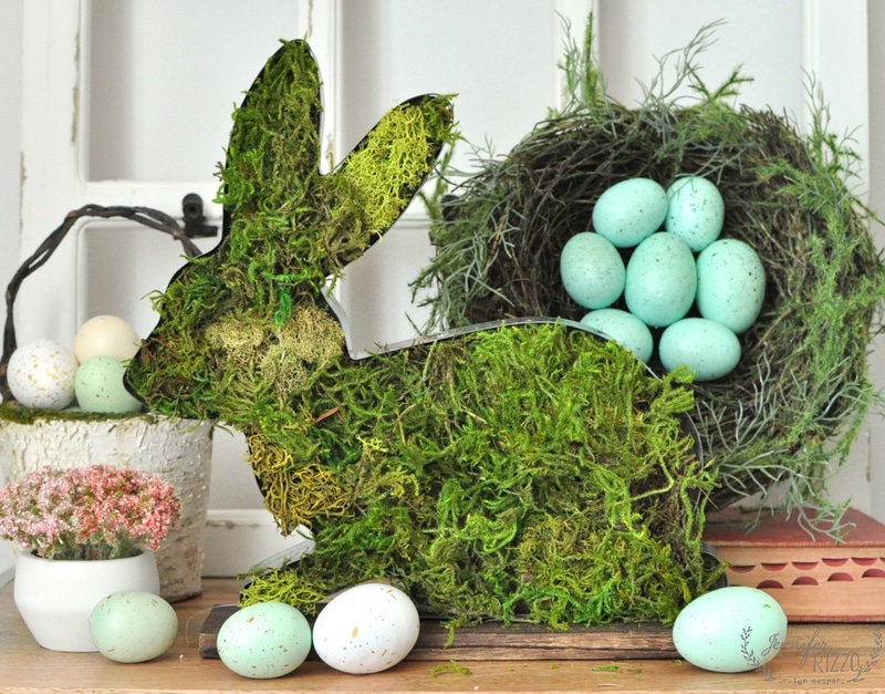 31 DIY Faux Moss Crafts To Celebrate Spring in Style